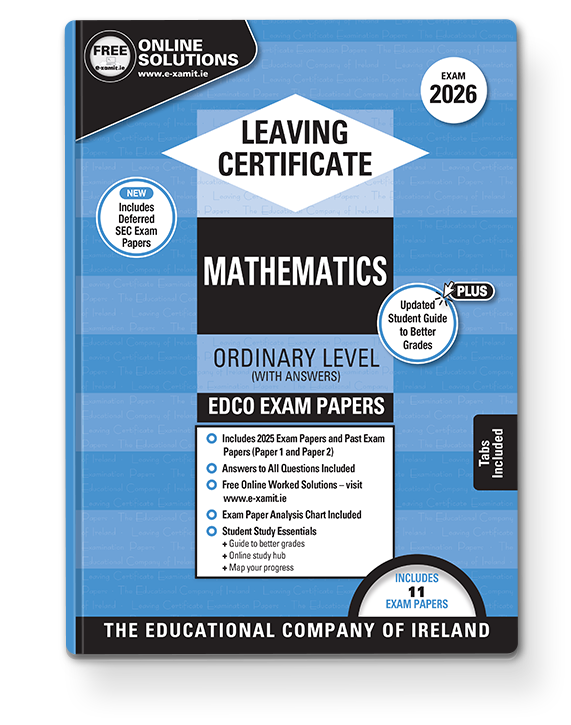Edco Maths LC OL Exam Papers - School Books | Book Haven